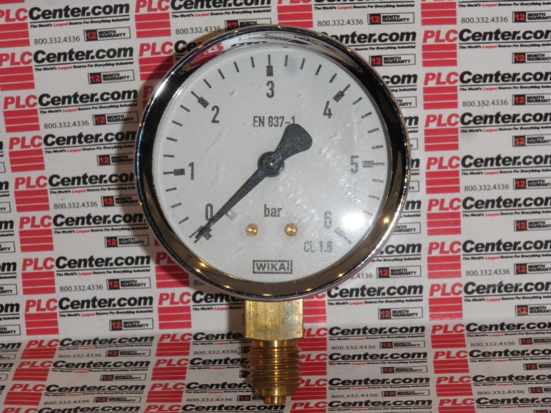 EN-837-1/0-6 Pressure Gauge by WIKA