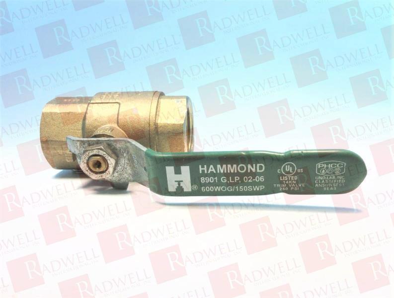 8901 Ball Valve by HAMMOND VALVE