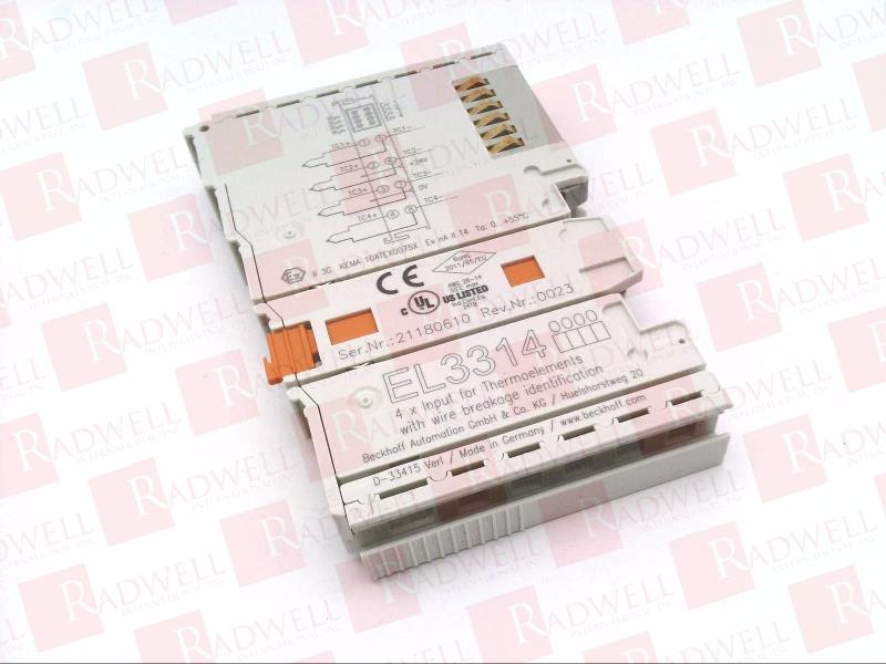 EL3314-0090 VDC Logic I/O Module by BECKHOFF