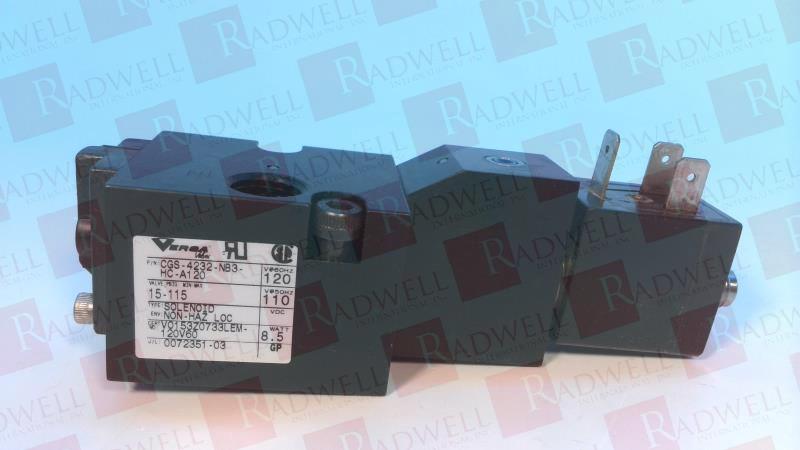 CGS-4232-NB3-HC-A120 Pneumatic Valve by VERSA VALVES