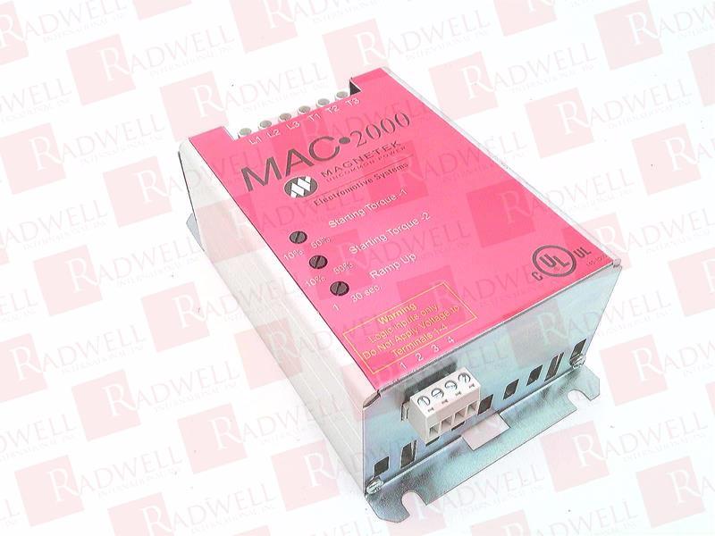 MAC2024 Soft Start by MAGNETEK