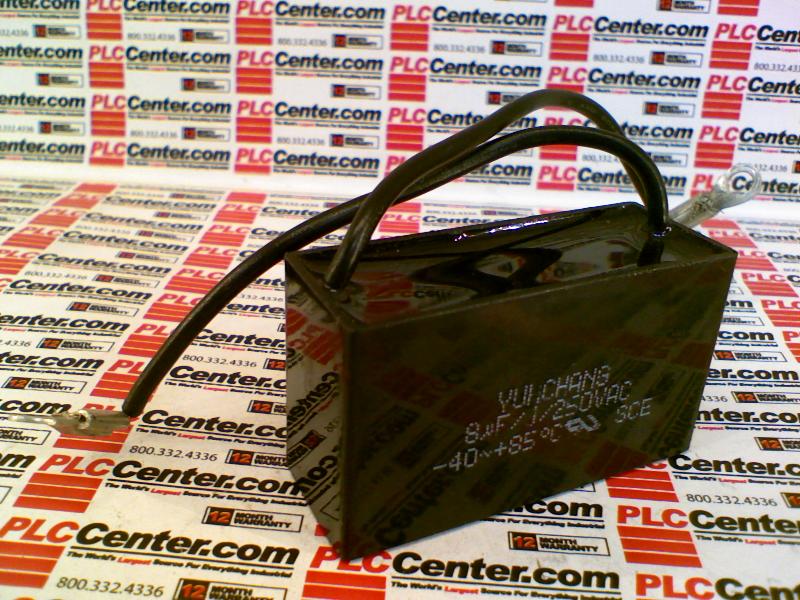 8UF/J/250VAC Capacitor by YUHCHANG