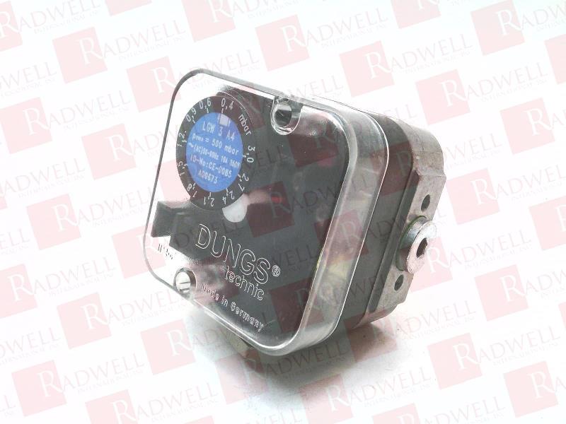 LGW 3 A4 Pressure Switch by DUNGS