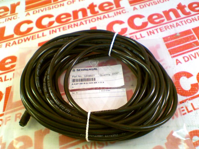 A-K4P-M8-R-G-10M-BK-1-X-X-1 Electrical Cable/Wire by SCHMERSAL