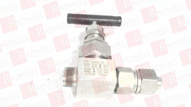SS-6NBS8-G Solenoid Valve by SWAGELOK
