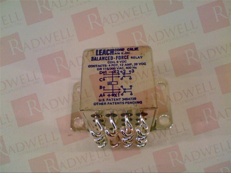 KJ2C Relay/Socket by LEACH