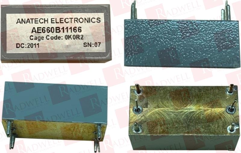 AE660B11166 RFI/EFI/EMI Noise Filter by ANATECH ELECTRONICS