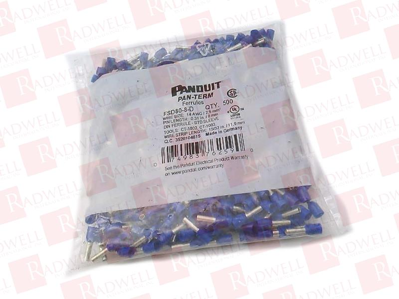 FSD80-8-D-BOX Lug/Connector by PANDUIT