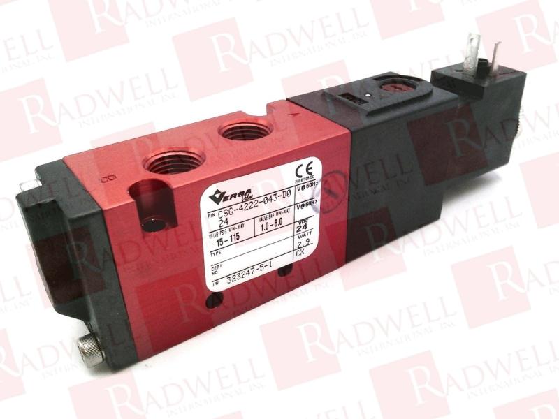 CSG-4222-043-D024 Solenoid Valve by VERSA VALVES