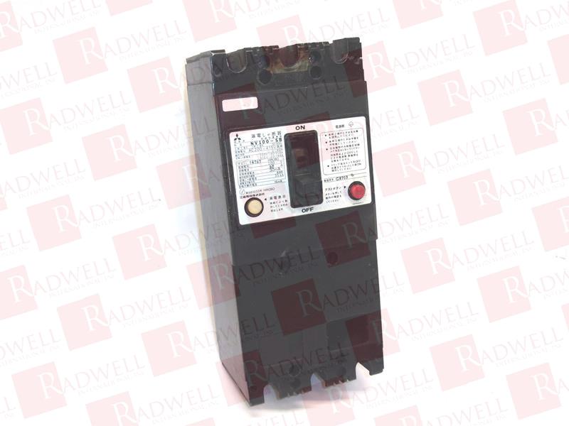 NV100-SB-60A Load Center Circuit Breaker by MITSUBISHI