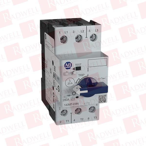 140MT-D9N-B40 Molded Case Circuit Breaker by ALLEN BRADLEY