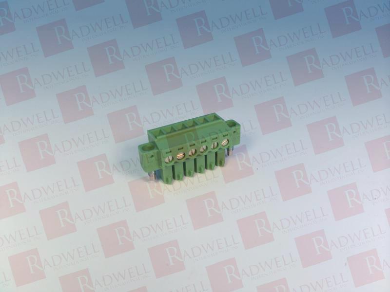 MC 1,5/ 6-STF-3,81 Connector/Terminal/Pin by PHOENIX CONTACT