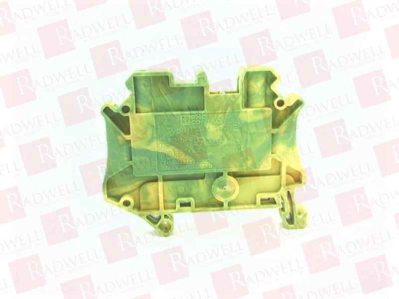 UT 4-MTD-PE Terminal Blk/Strip Wiring Dev by PHOENIX CONTACT