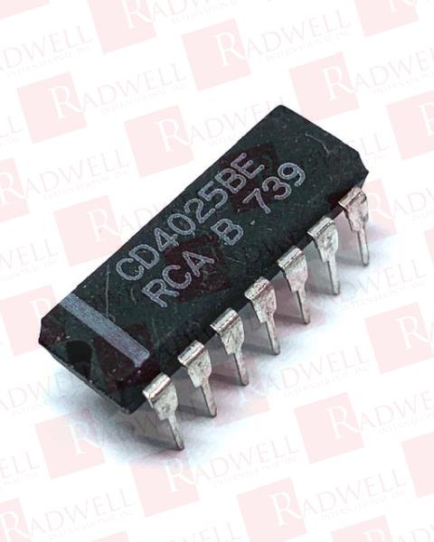 CD4025BE IC Chip by RCA