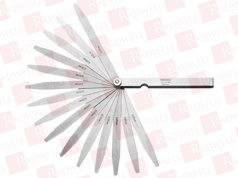 184-304S Pitch/Size Gauge by MITUTOYO