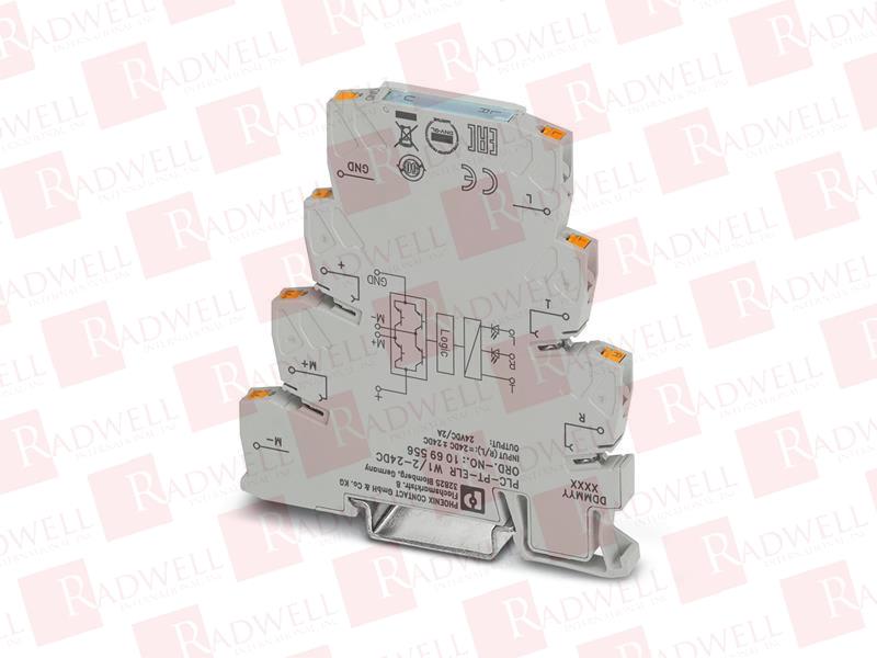 PLC-PT-ELR W1/ 2-24DC Relay/Socket by PHOENIX CONTACT