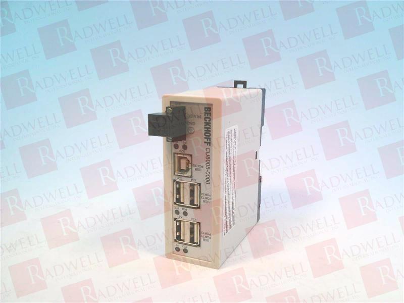 CU8005-0000 PLC Module/Rack by BECKHOFF
