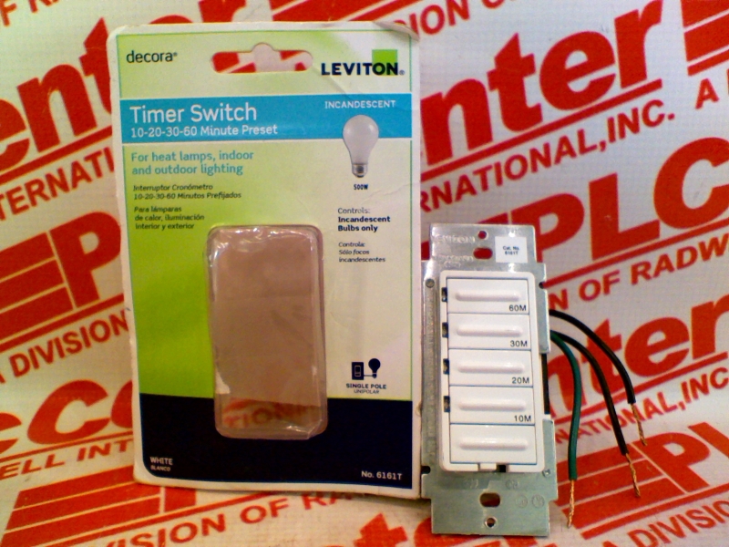 6161T-1LW Wall Switch by LEVITON