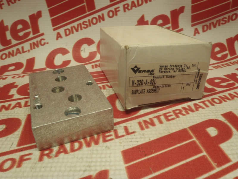 M-320-A-42L Pneumatic Manifold by VERSA VALVES