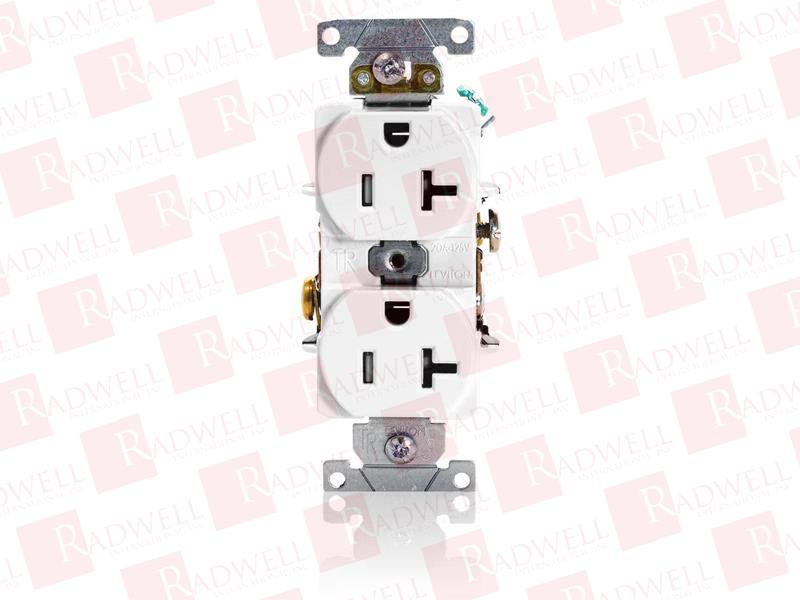 T5362-W Plug/Receptacle by LEVITON