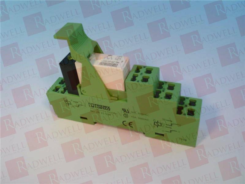 PR1-RSP3-LDP-24DC/2X21 Relay/Socket by PHOENIX CONTACT