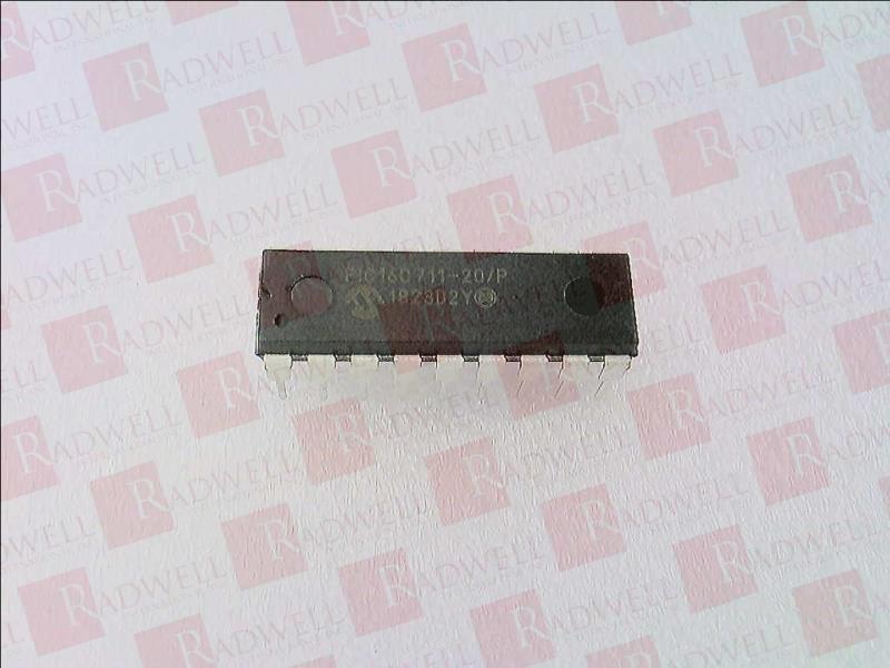 PIC16C711-20/P Temperature/Process Control by MICROCHIP TECHNOLOGY INC