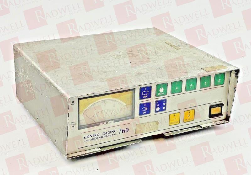 760 Monitor/Control by CONTROL GAGING