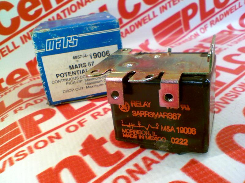 3ARR3-MARS67 Relay/Socket by MARS