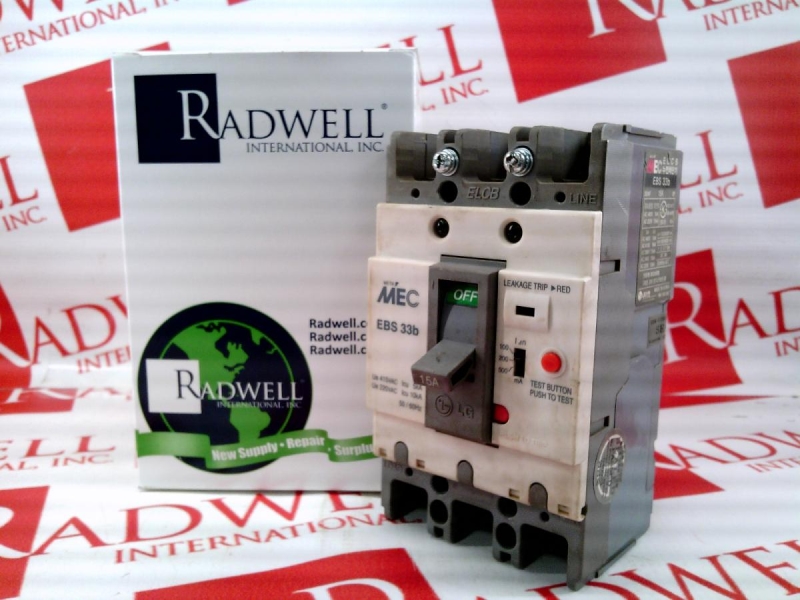 EBS-33B-15A Molded Case Circuit Breaker by MEC