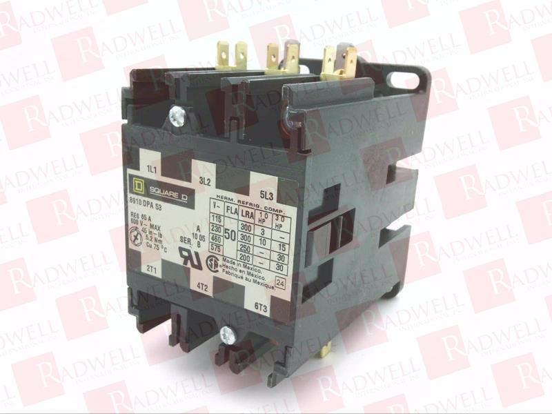 8910DPA53V02 Contactor by SQUARE D