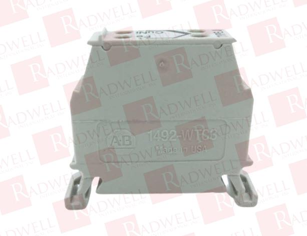 1492-WTC3 Terminal Blk/Strip Wiring Dev by ALLEN BRADLEY