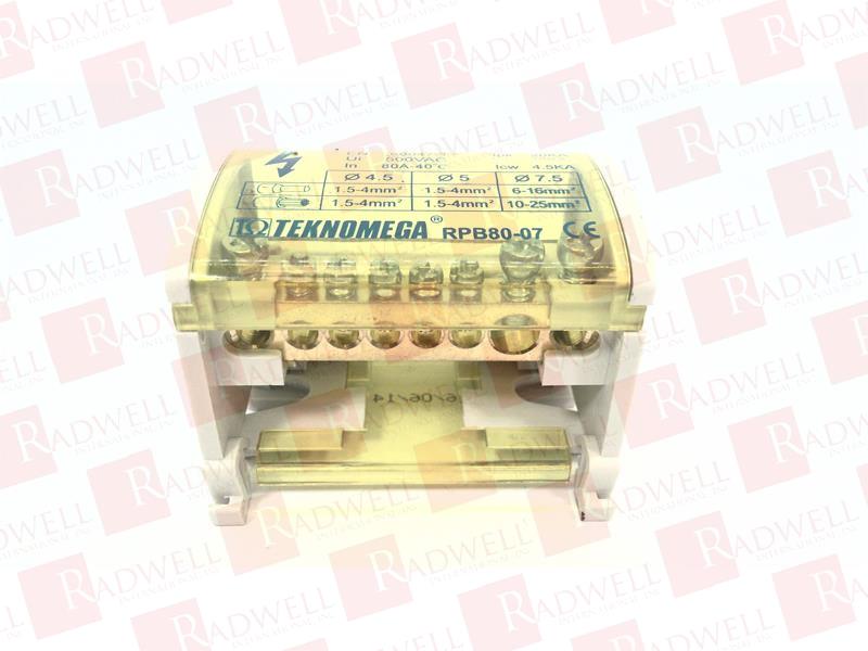 RPB80-07 Power Distribution Block by TEKNOMEGA