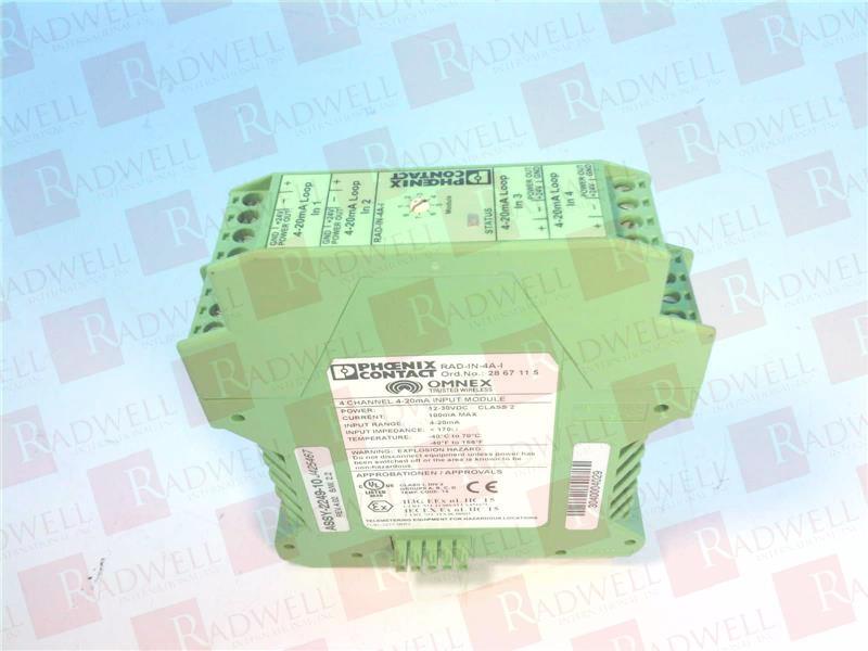 RAD-IN-4A-I PLC Module/Rack by PHOENIX CONTACT