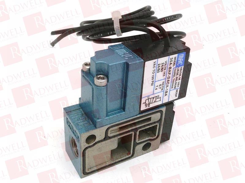 35A-BAF-DACA-1BA Solenoid Valve by MAC VALVES INC