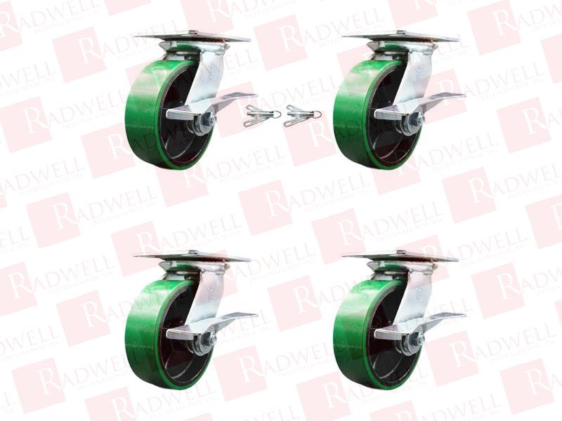 SCC-35S620-PUR-GB-SLB-BSL-2-SLB-2 Caster by SERVICE CASTER CORPORATION