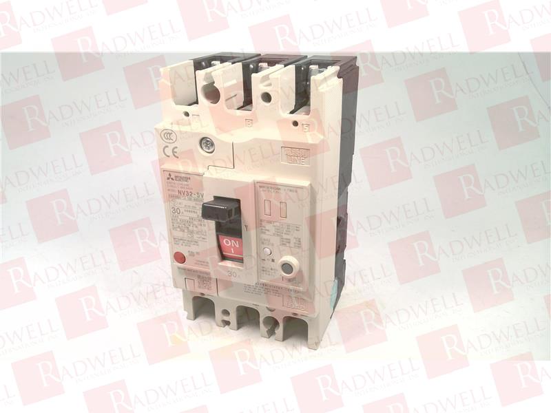 NV32-SV3P30A30 Molded Case Circuit Breaker by MITSUBISHI