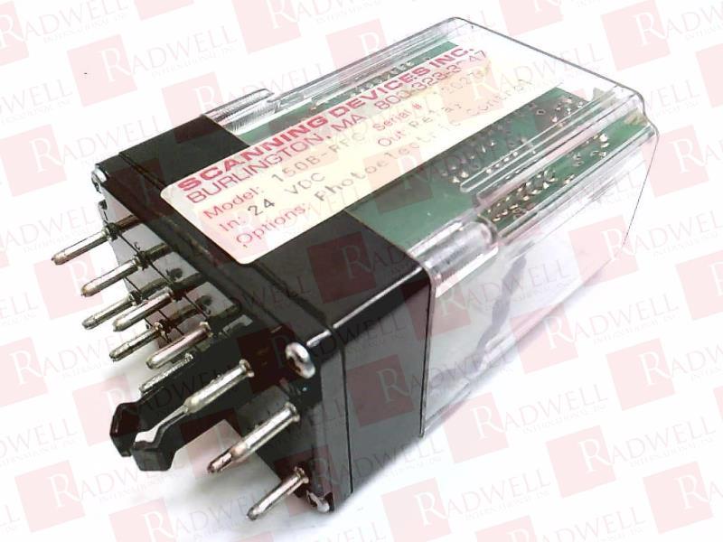150B-RFC Relay/Socket by SCANNING DEVICES