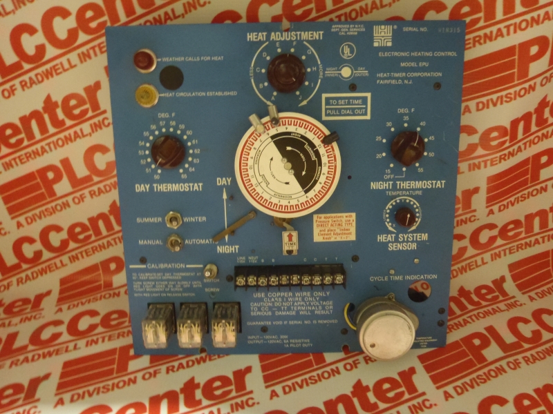 EPU Boiler Control by HEAT TIMER