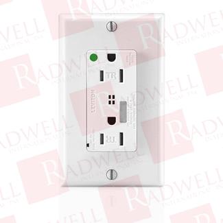 T8280-W Plug/Receptacle by LEVITON