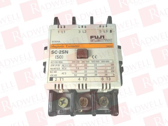 SC-2SN-AC220V Contactor by FUJI ELECTRIC
