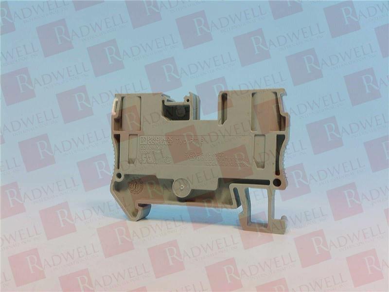 PT 6 Terminal Blk/Strip Wiring Dev by PHOENIX CONTACT