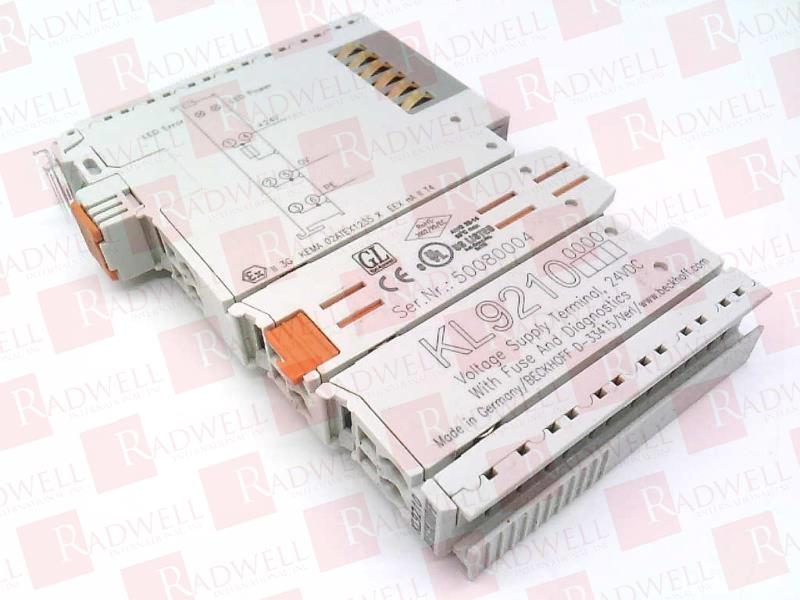 KL9210 PLC Programming Terminal by BECKHOFF