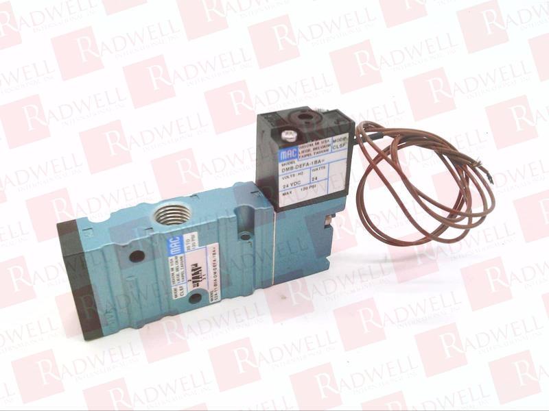 52A-11-B0A-DM-DEFA-1BA Solenoid Valve by MAC VALVES INC
