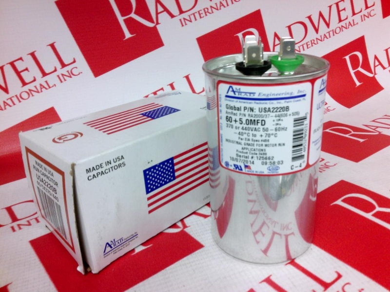 RA2000/37-44-606+505 Capacitor by AMRAD ENGINEERING