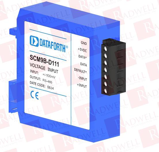 SCM9B-D111 PLC Module/Rack by DATAFORTH