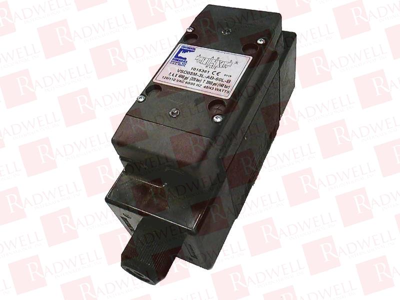 VSD05M-3L-AB-60L-B Hydraulic Valve by CONTINENTAL HYDRAULICS