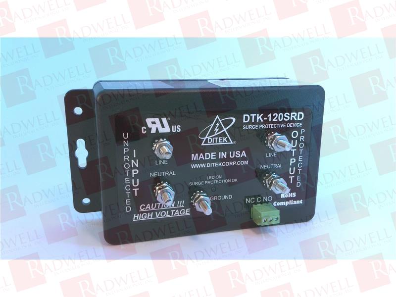 DTK-120SRD Surge Arrestor/Suppressor by DITEK
