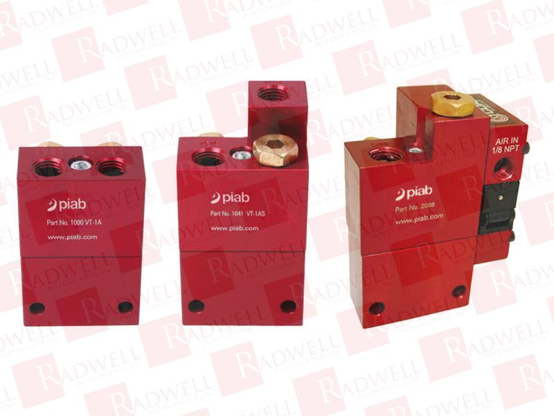 X2098 Pneumatic Valve by PIAB VACUUM PRODUCTS