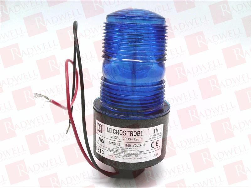 490S-1280-BLUE Strobe Light by TOMAR