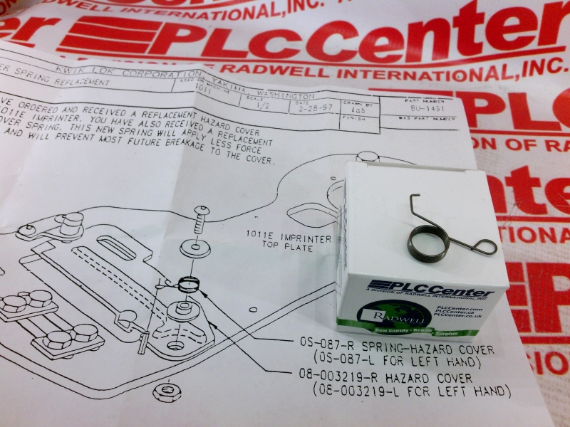 OS-087-L Spring by KWIK LOK